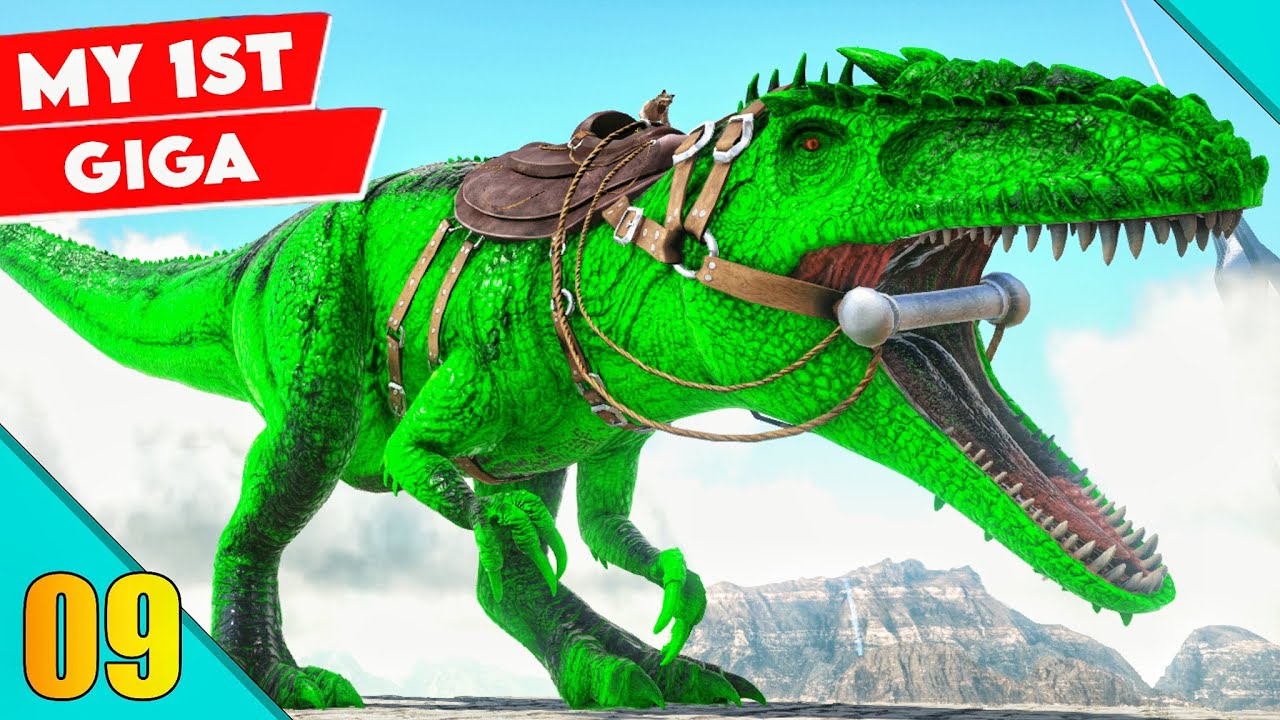 TAMING GREEN HULK POISONOUS GIGA 🔥🔥 : ARK PRIMAL FEAR #9 - YouTube