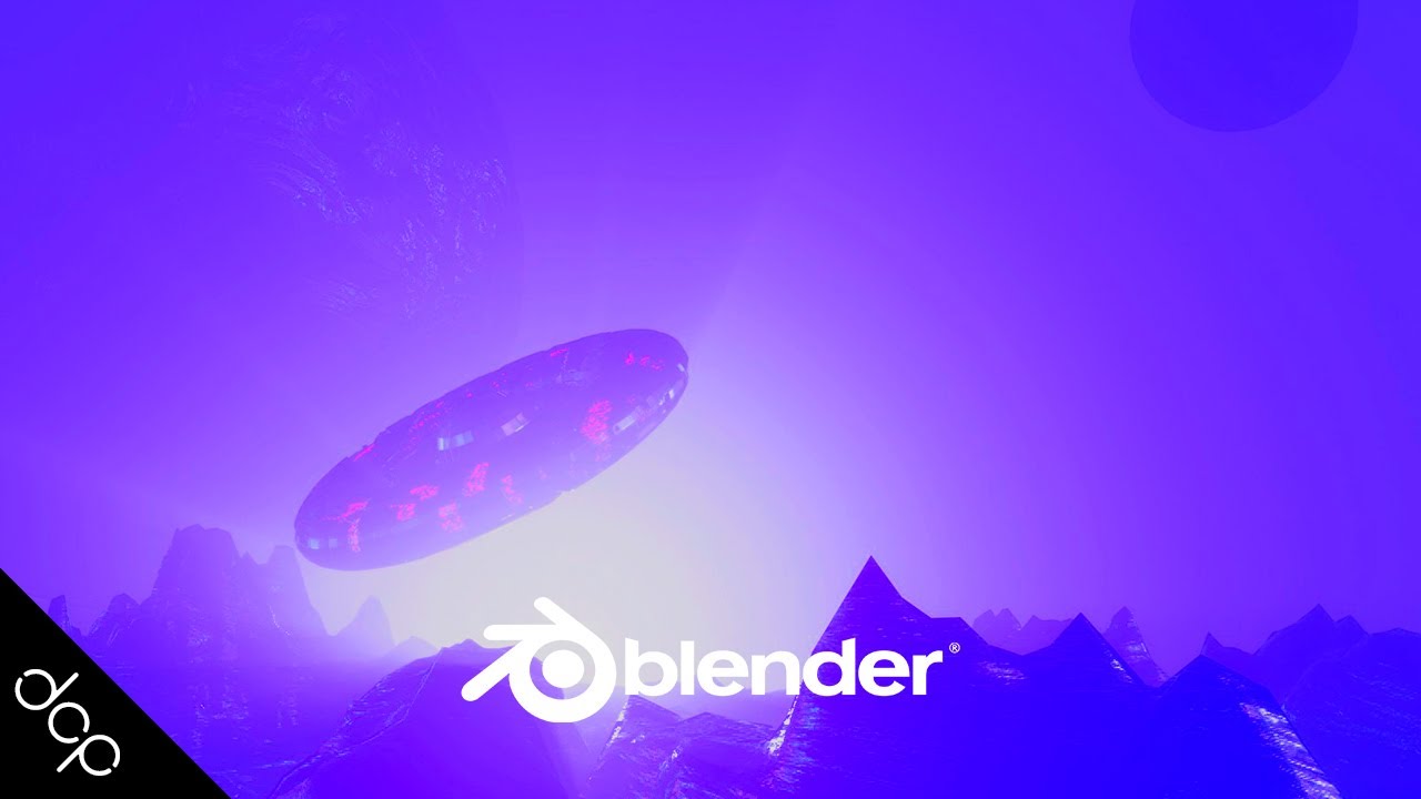 Blender 2.8 Tutorial - SciFi Space Ship and Landscape Animation - Part ...