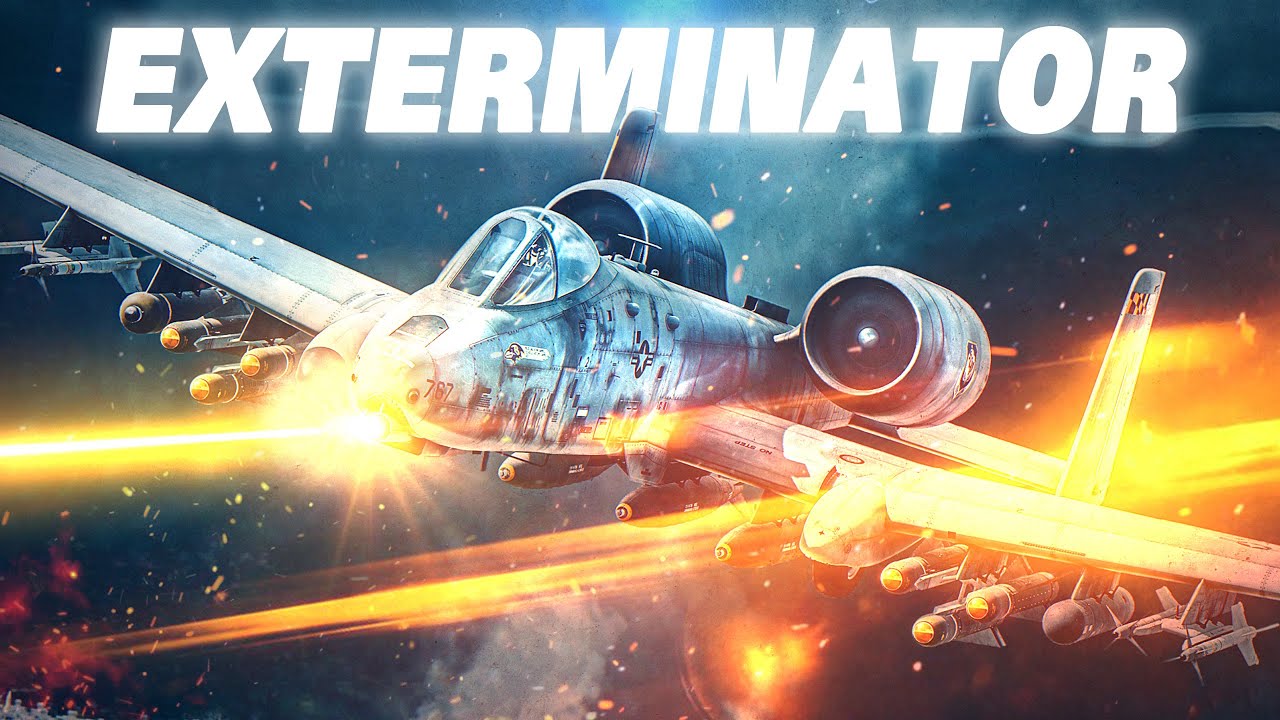 EXTERMINATOR | A-10C Warthog Breaking Enemy Armor Flank | Digital Combat Simulator | DCS | - YouTube