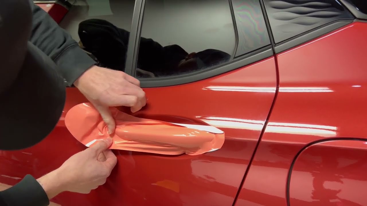 Door Handle wrap. Day 35/365 - YouTube