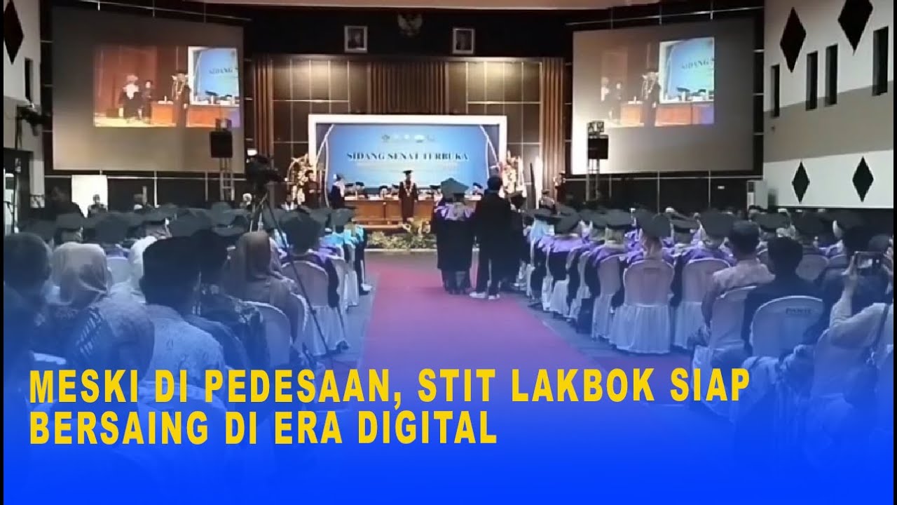 MESKI DI PEDESAAN, STIT LAKBOK SIAP BERSAING DI ERA DIGITAL - YouTube