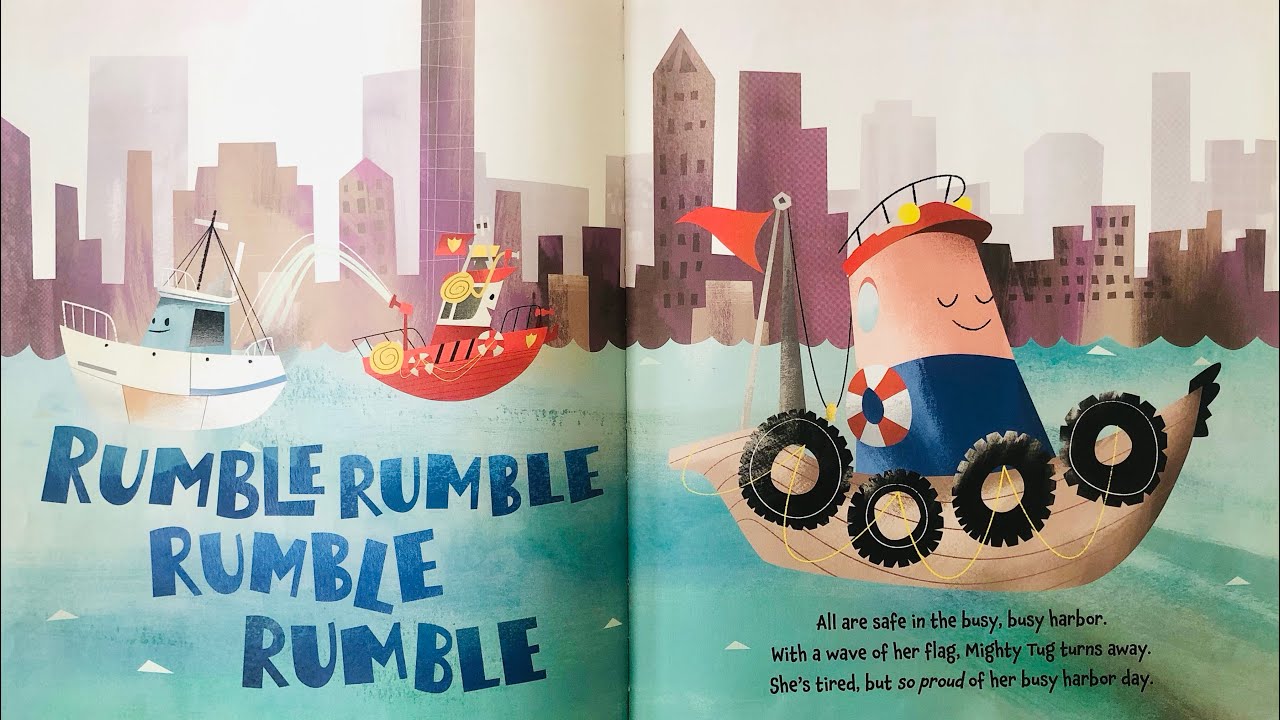 Mighty Tug children book story time - YouTube