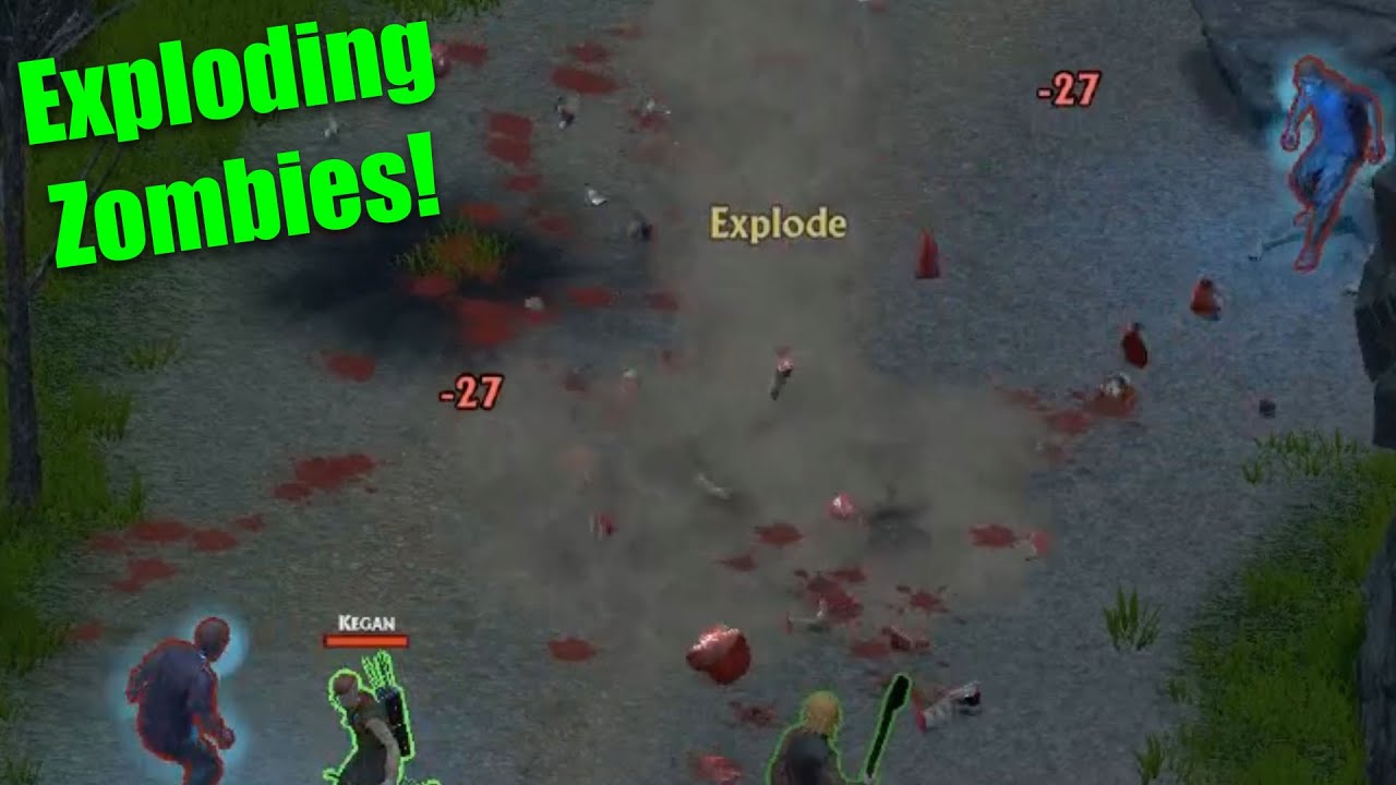 Shrouded Aspect Dev Log 12 - Exploding Zombies, Tutorial, & more - YouTube