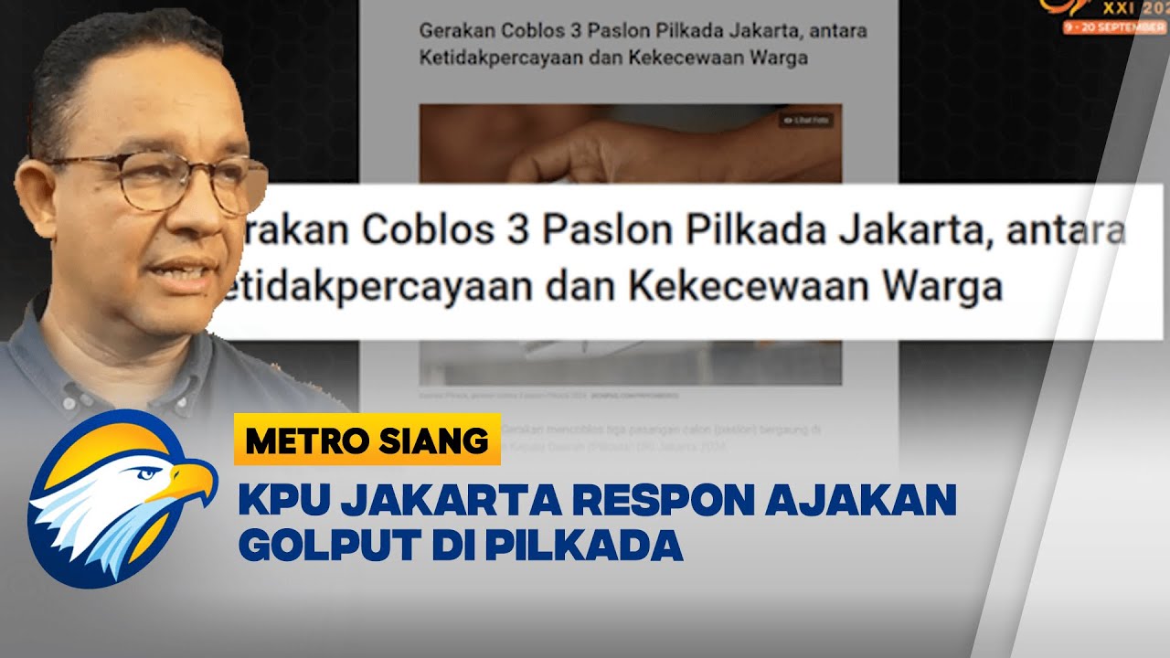 Respons Gerakan "ANAK ABAH COBLOS 3 PASLON" - [Metro Siang] - YouTube