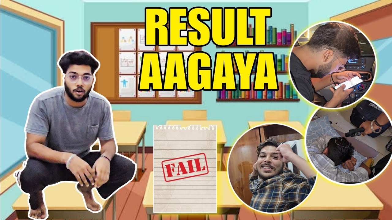 Paper ka result aa gaya😨 || vlog 11 - YouTube