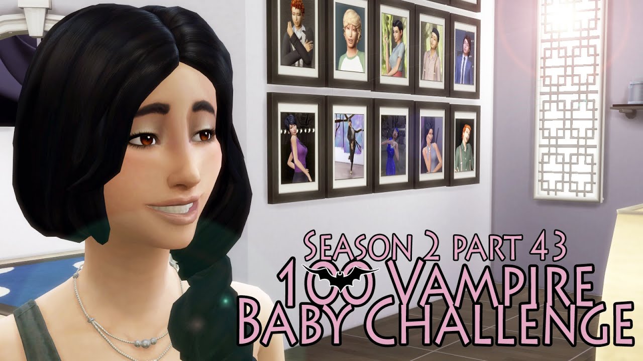 Sims 4: 100 Vampire Baby Challenge | S2 E43 | Teen Queen - YouTube