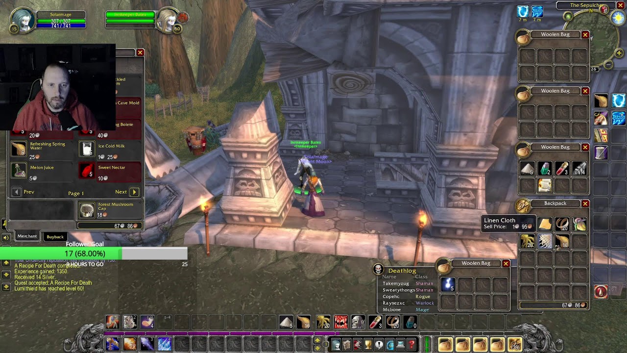 WoW HC Leveling - YouTube