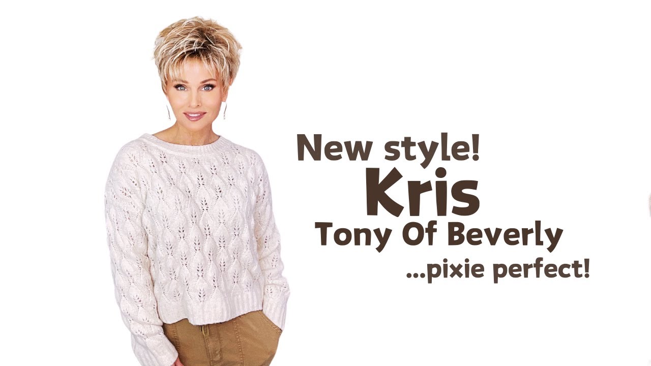 NEW STYLE! / Introducing Tony Of Beverly KRIS! / Wig Review / PIXIE PERFECT! - YouTube