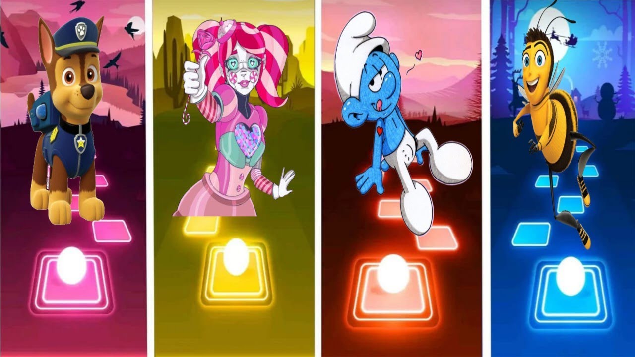 PAW_Patrol🆚Kandyland_🆚The_Smurfs_2🆚Bee_Movie_ ️Who is the best? - YouTube