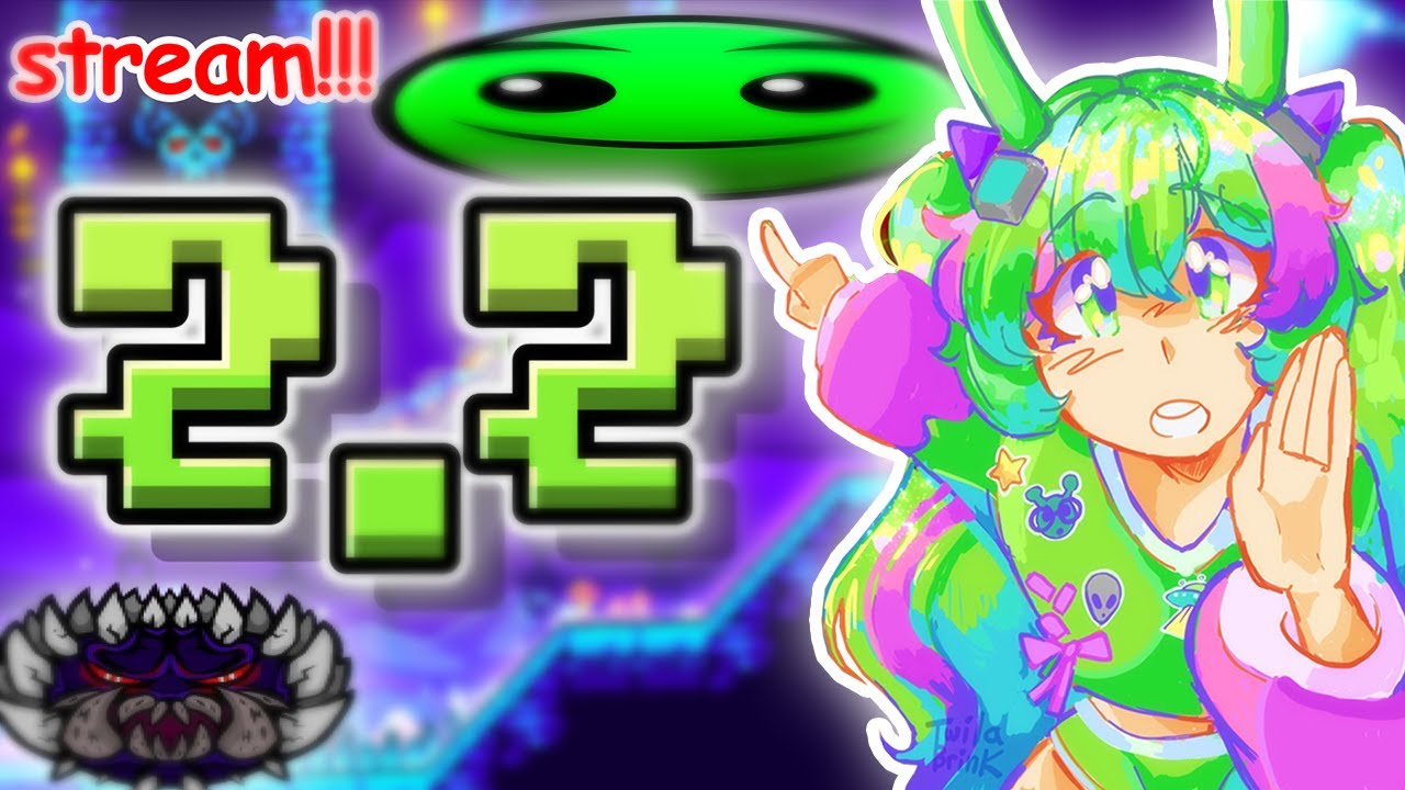 PONGON PLAYS GEOMETRY DASH (LIVE!!!!!) - YouTube