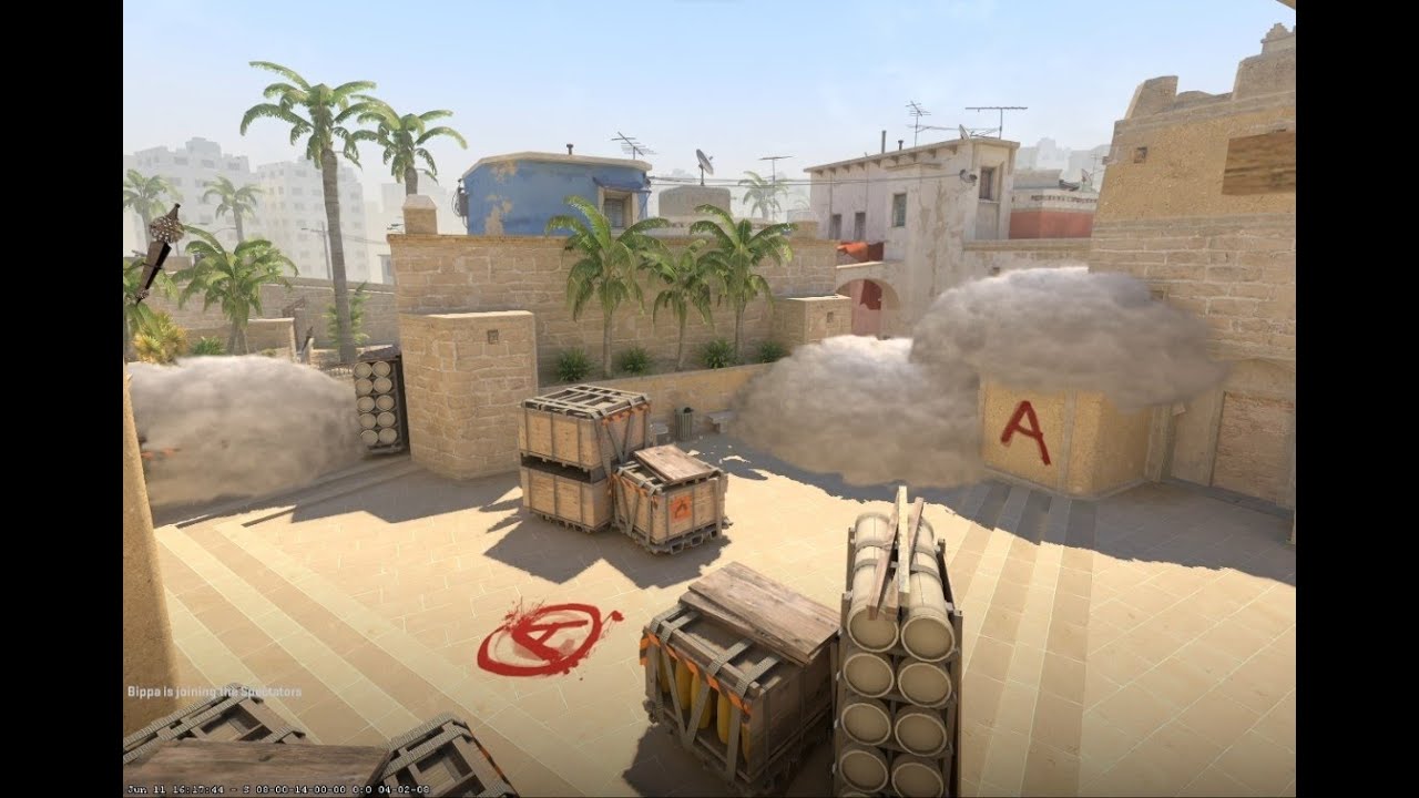 CS2: Mirage - Execute A From One Spot - YouTube