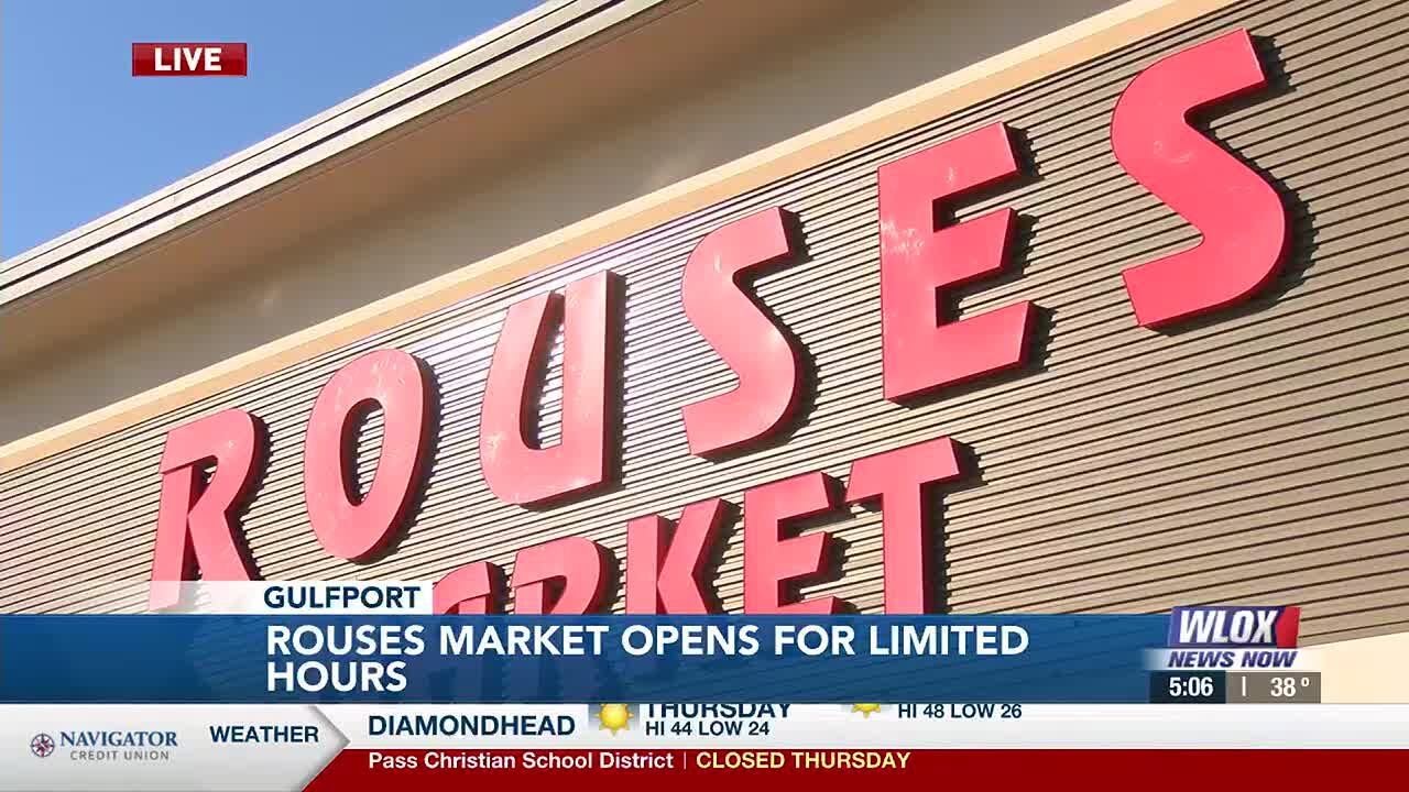 LIVE: Rouses Market locations across South Mississippi open for limited ...