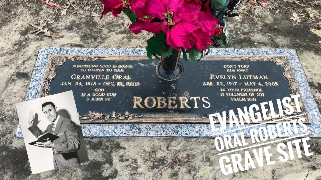 Oral Roberts Grave Site - YouTube