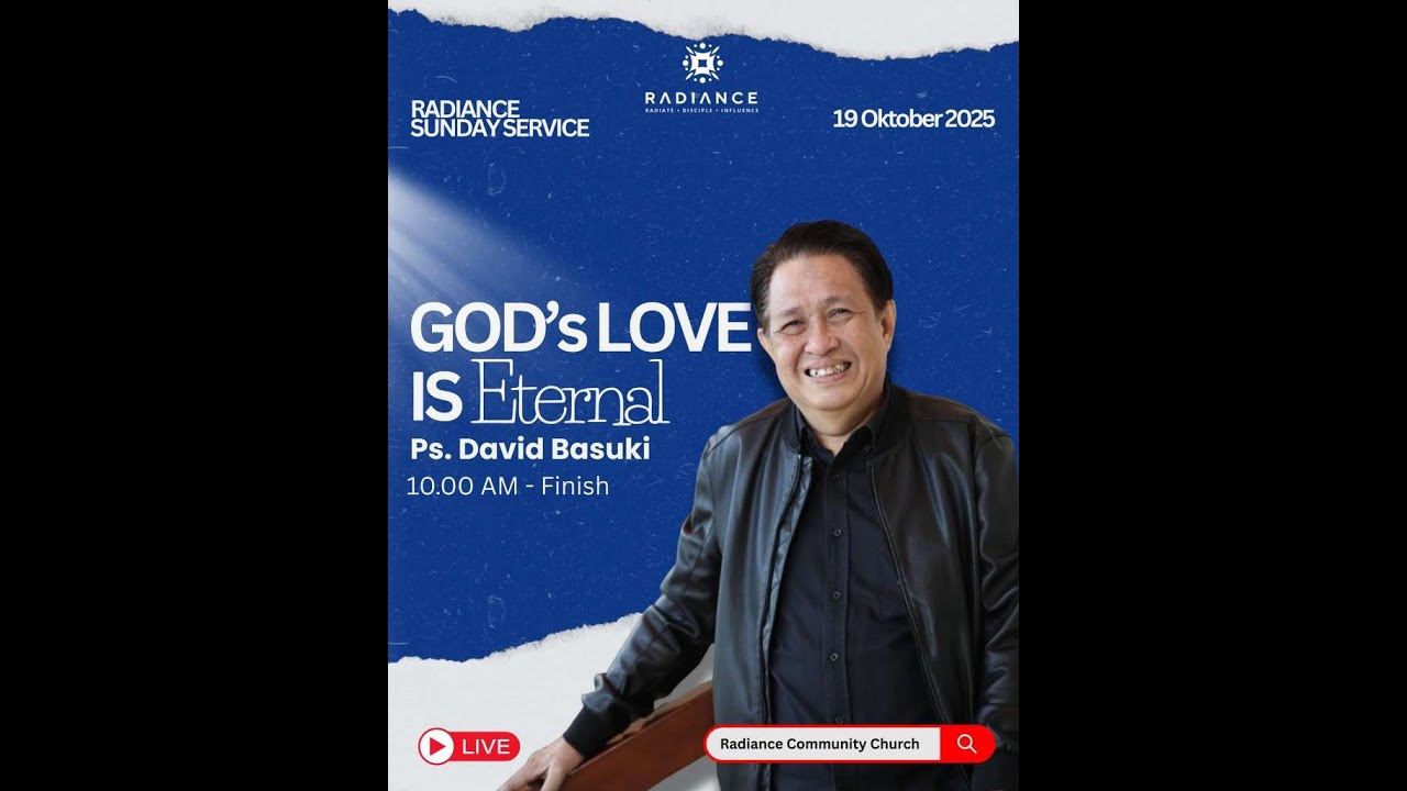 " GOD'S LOVE IS ETERNAL " PS.DAVID BASUKI - YouTube