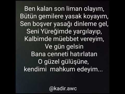 Son liman olayım... (İnstagram duygusal videolar) kadir.awc