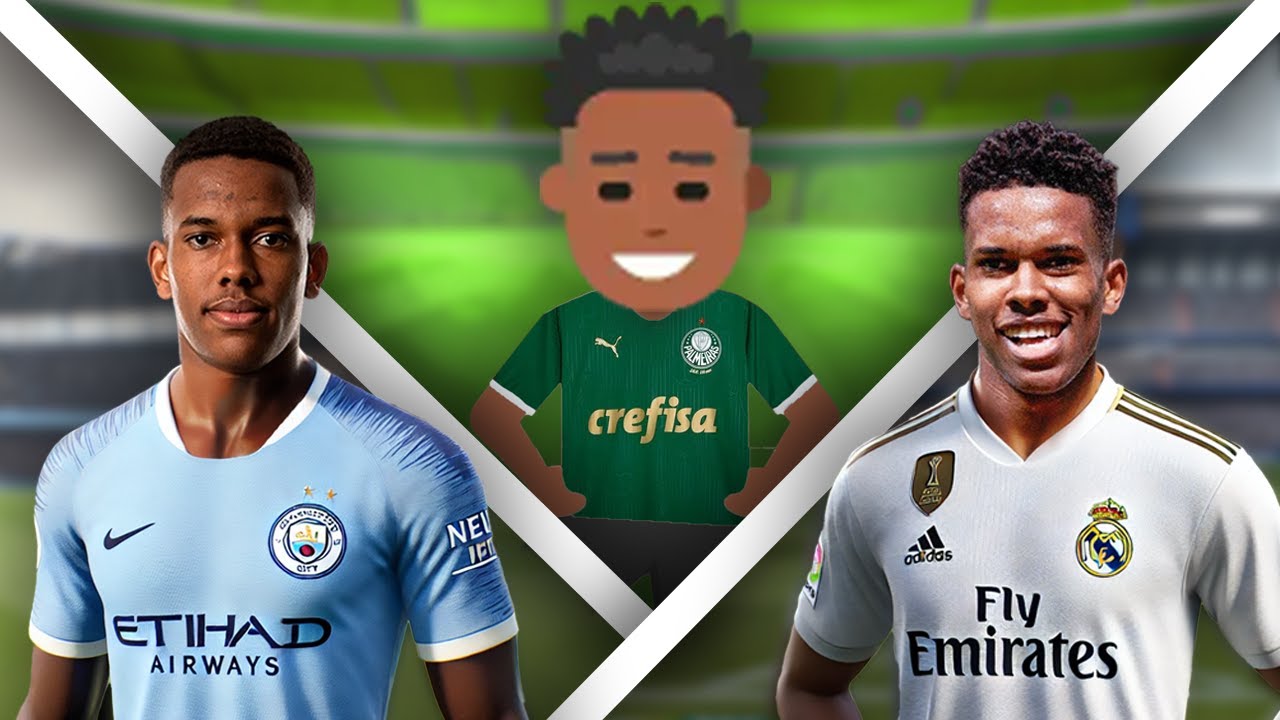 SIMULEI 16 ANOS DA CARREIRA DO ESTÊVÃO NO REAL MADRID | WORLD SOCCER ...