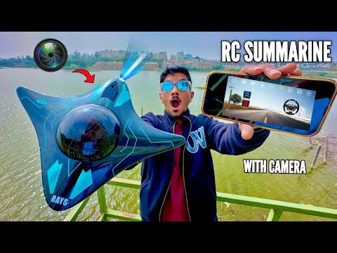 RC Water Starfish Submarine Boat Unboxing & Testing - Chatpat toy tv