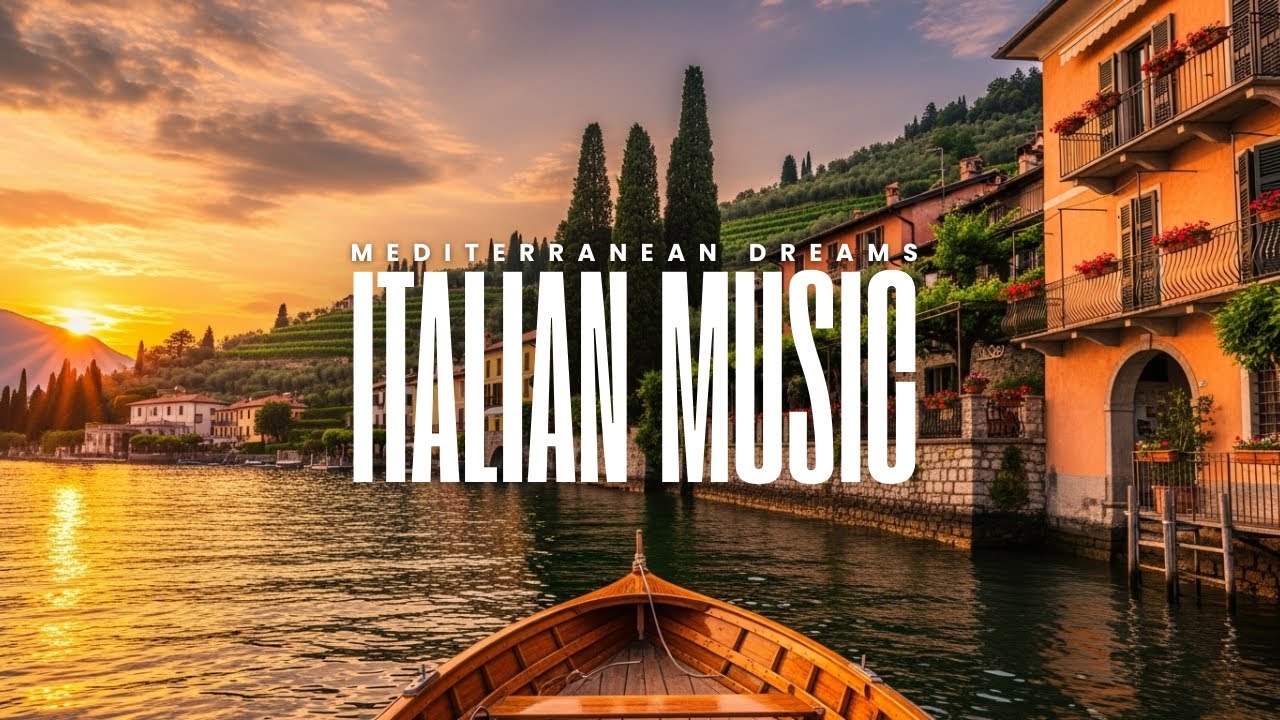 Italian Villages 🌸 Coastal Ambience Lake Como Serenity Calming Italian ...
