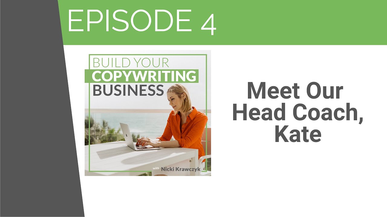 Meet Our Head Copy Coach, Kate - YouTube