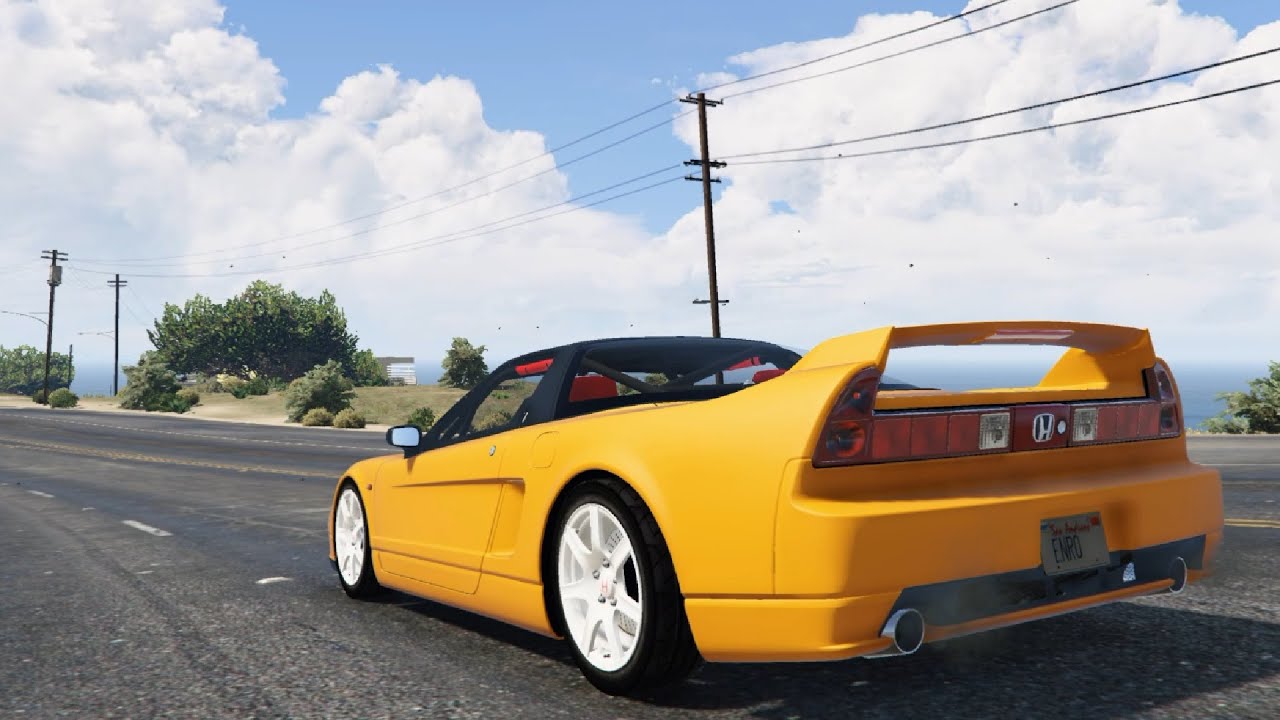 GTA V - Honda NSX 1.0 EnRoMovies _REVIEW - YouTube