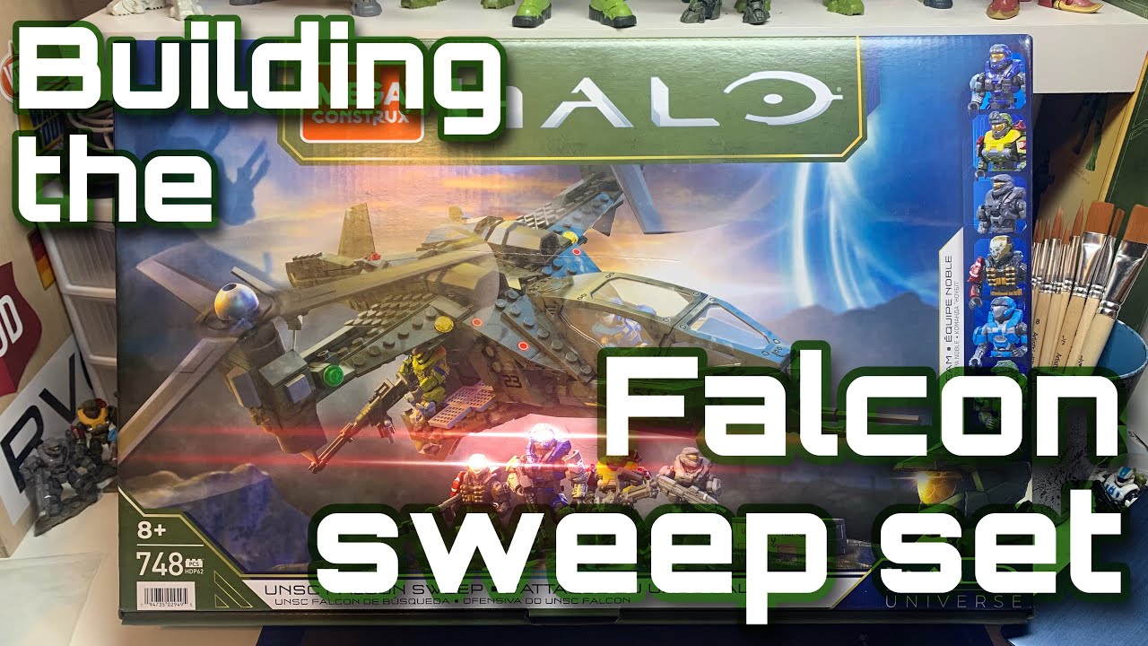 Building the falcon sweep set on stream - YouTube