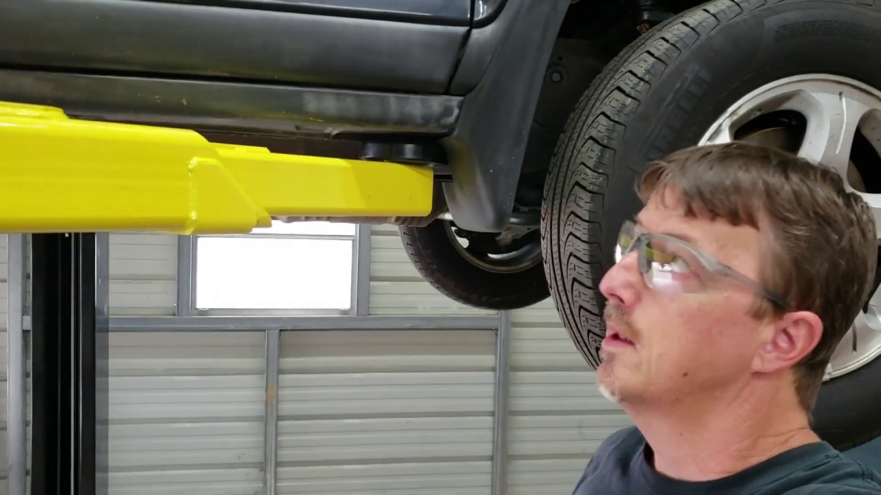Danmar D-10/CX 2 Post Lift Installation Automotive Garage - YouTube