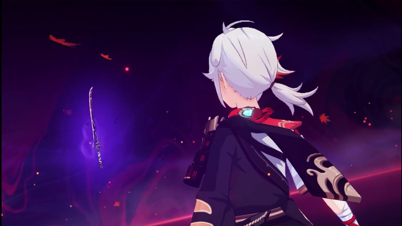 Kazuha New Sword Isshin Blade Cutscene - YouTube