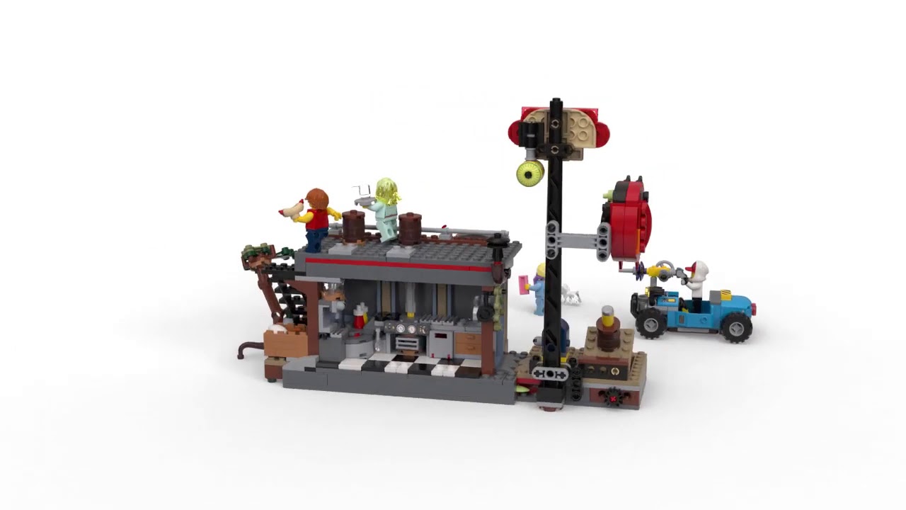 LEGO 70422 Shrimp Shack Attack - LEGO Hidden Side - YouTube