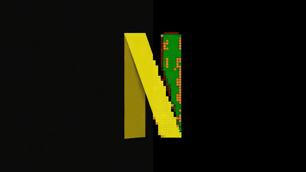 Netflix Logo Effects | Original Vs Pixel Art V2 - YouTube