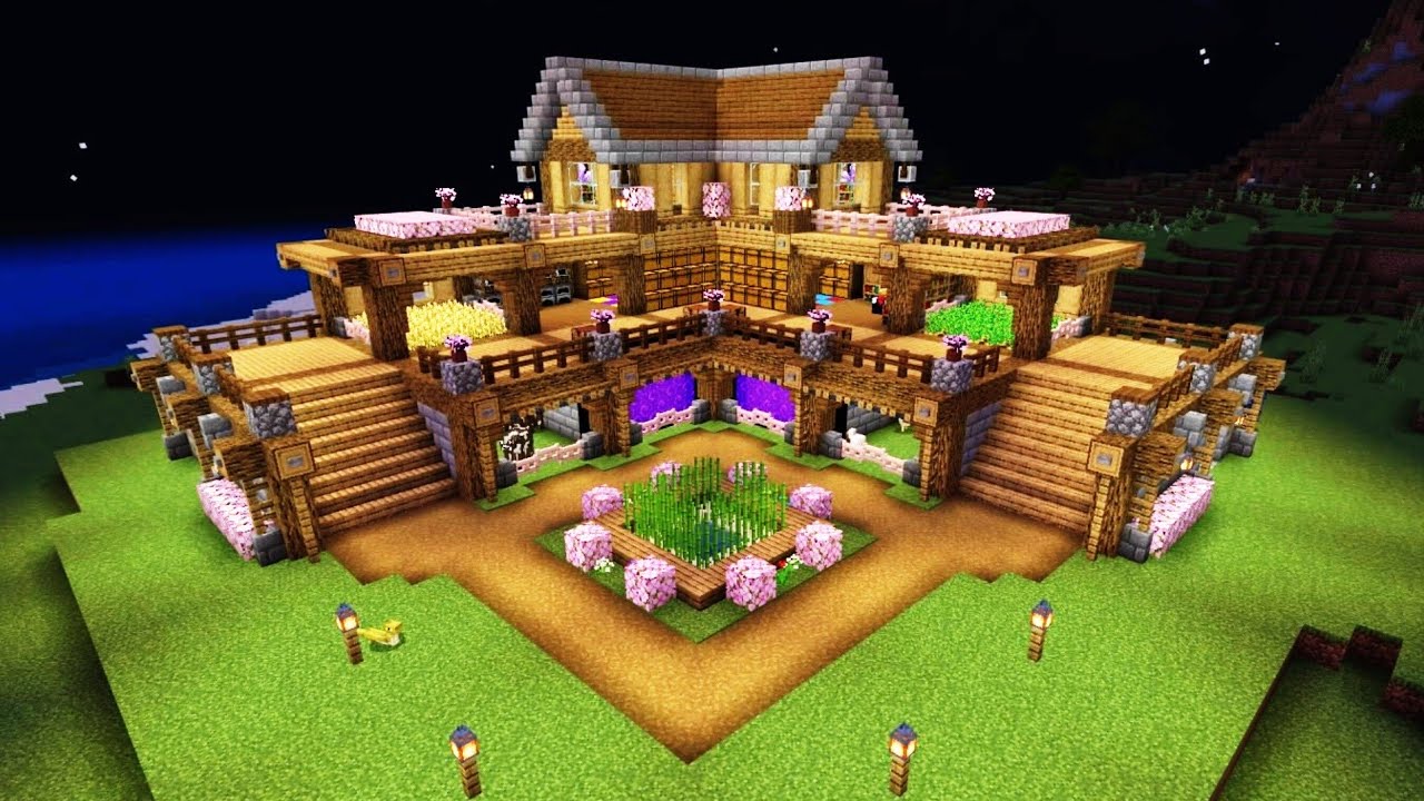 7-Year-Old Shows Off Massive Survival House Build! | Minecraft Showcase ...