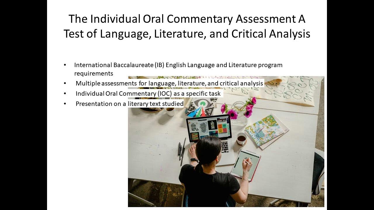Preparing for the Individual Oral Commentary (IOC) in IB English Lang ...