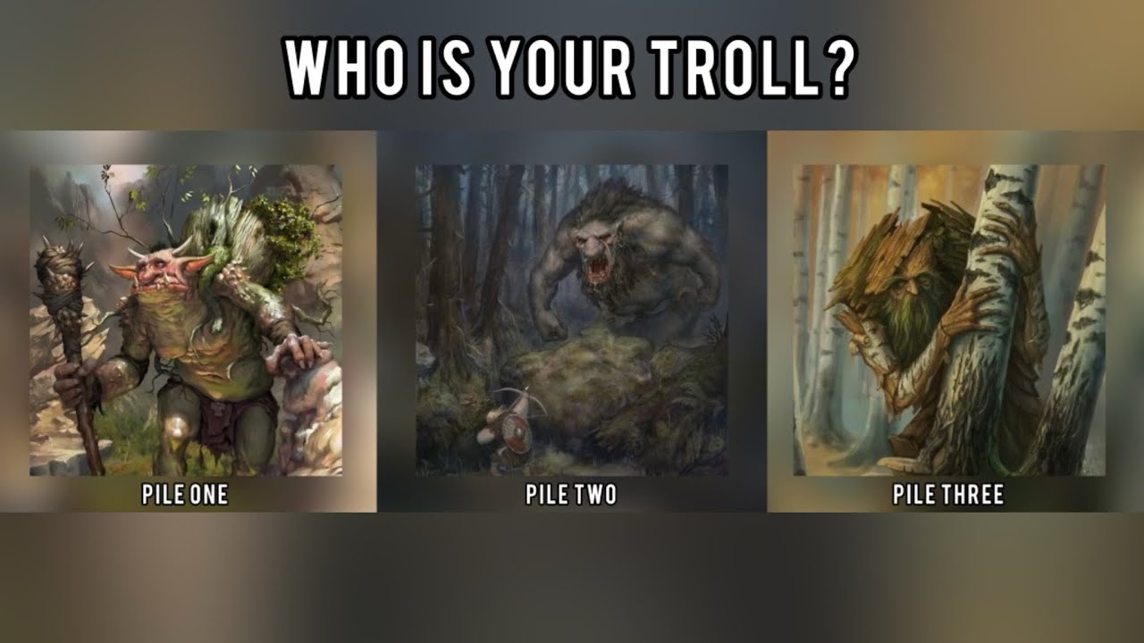 Who Is Your Troll? 🧌👿 • Pick a Card 🎴 - YouTube