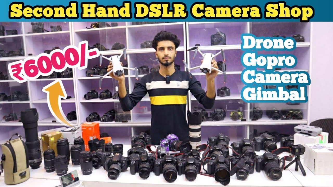 Second Hand Camera Shop 📸 In Hyderabad | Camera ₹6000/- Only | All ...