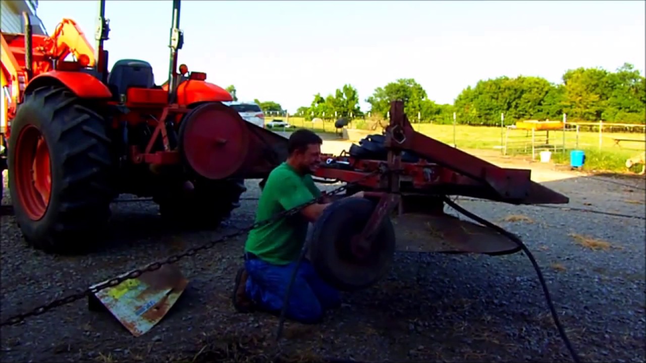 Reese mower repair part 1 - YouTube