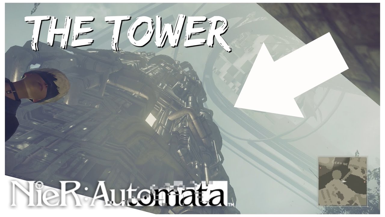 THE TOWERS!!!!! NieR: Automata Game Play - YouTube