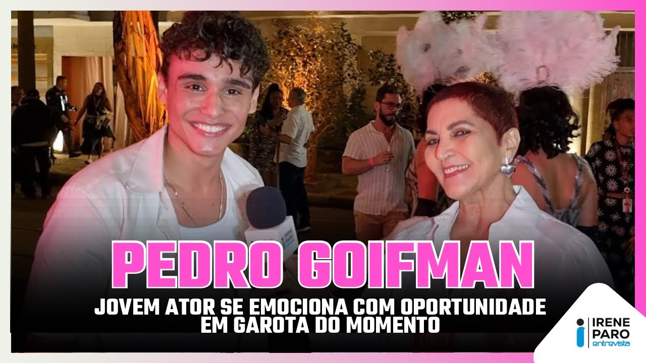 GUTO em GAROTA DO MOMENTO e INTERPRETADO por PEDRO GOIFMAN que CELEBRA ...