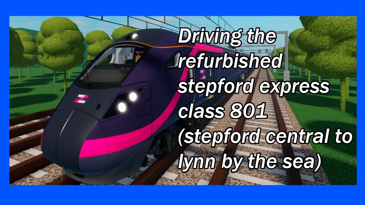 Driving the re-meshed class 801 in SCR (Stepford Central to Lynn by the ...