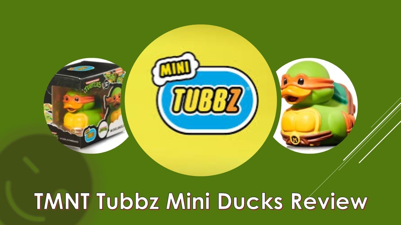 Teenage Mutant Ninja Turtles Tubbz Mini Ducks - YouTube