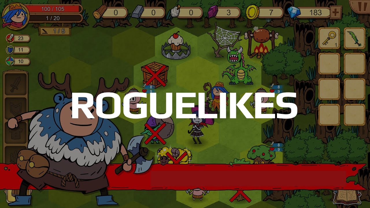 Top 10 roguelike games for Android / iOS phone - YouTube