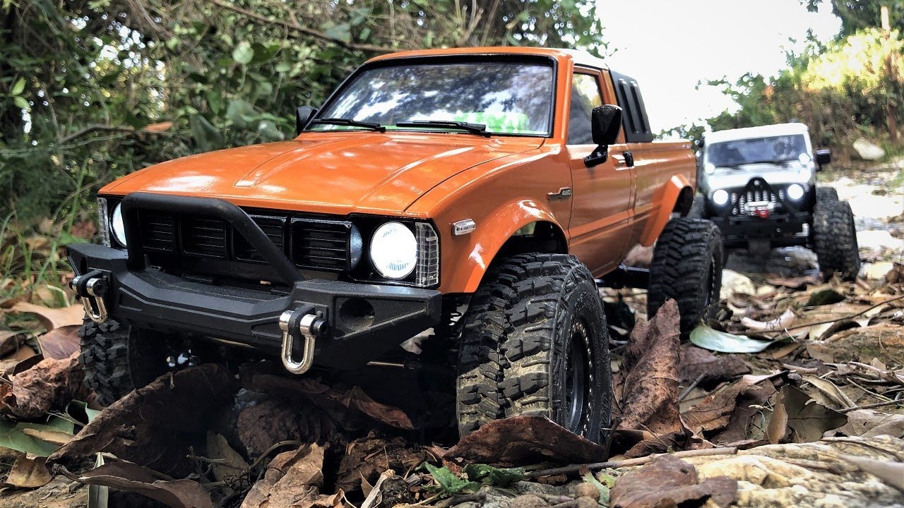 1/10 Scale RC Crawlers : Custom Hard Body Shell Trucks On An Ancient ...