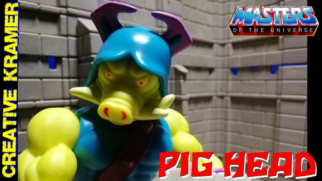 MOTU Pig Head / Origins / Masters of the Universe / action figure ...