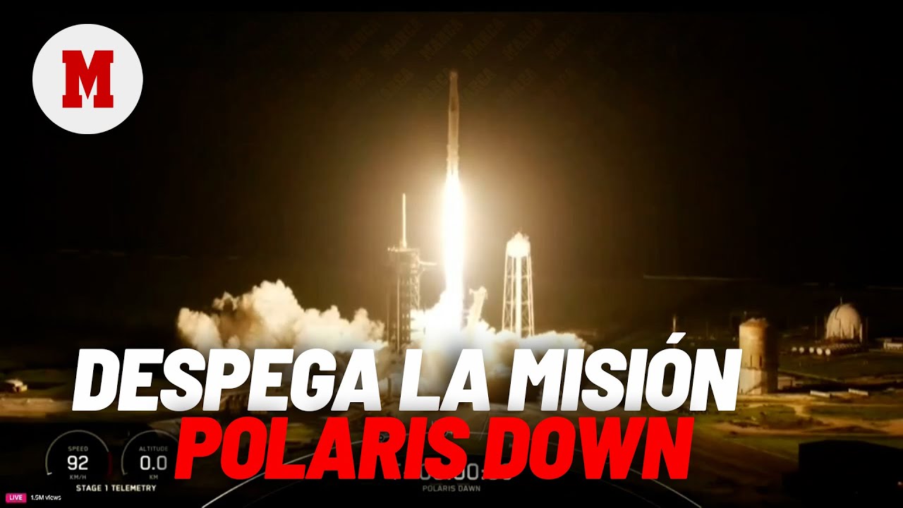 Despega la misión Polaris Down para realizar la primera caminata ...