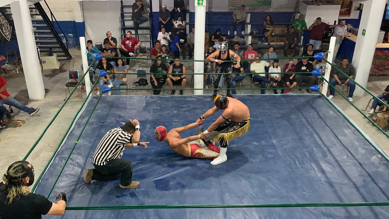 Juventud Rebelde y Flecha Veloz Jr vs Kenji y Evangelio (primera caída ...