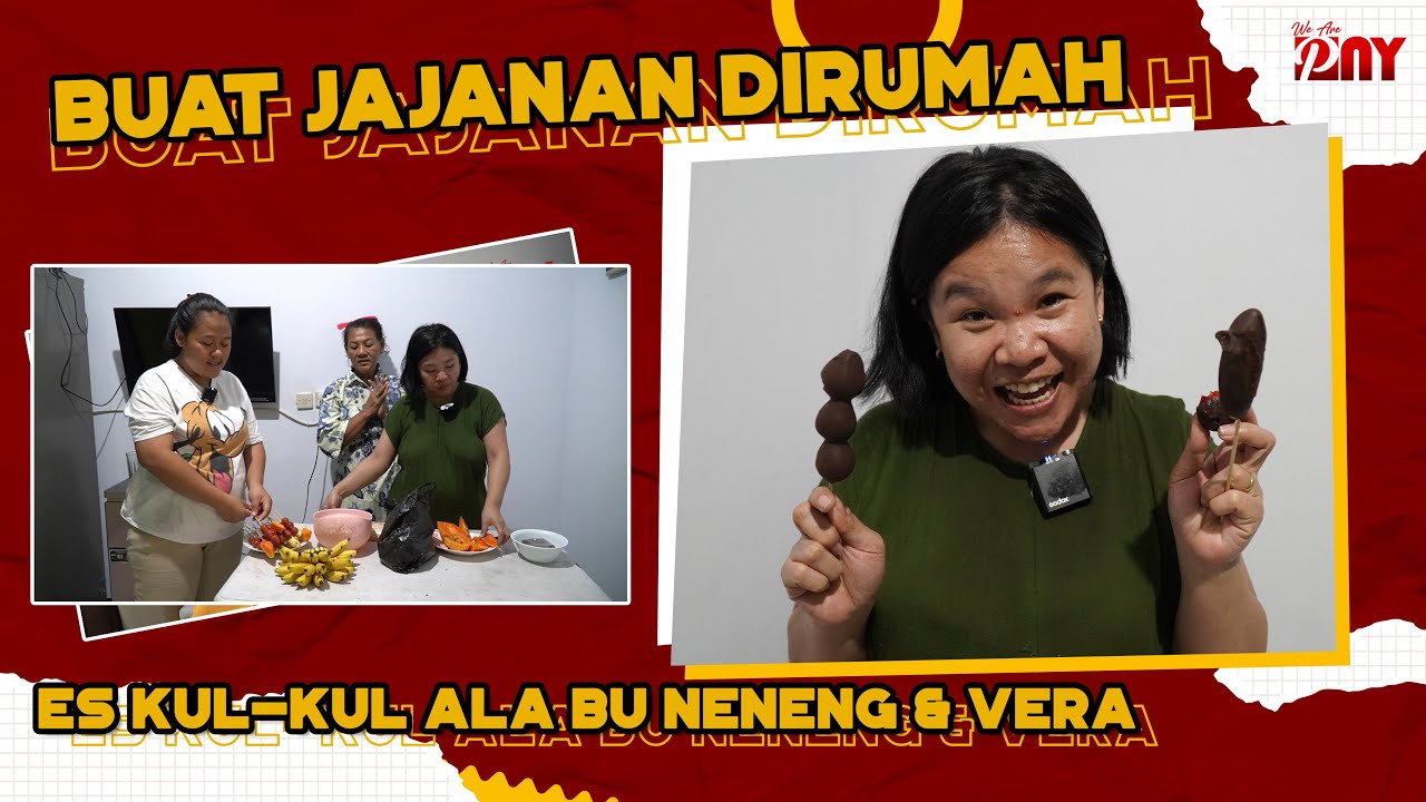 SEGER !!! JAJANAN SIMPEL RUMAHAN ALA BU NENENG SAVIETRI DAN VERA - YouTube