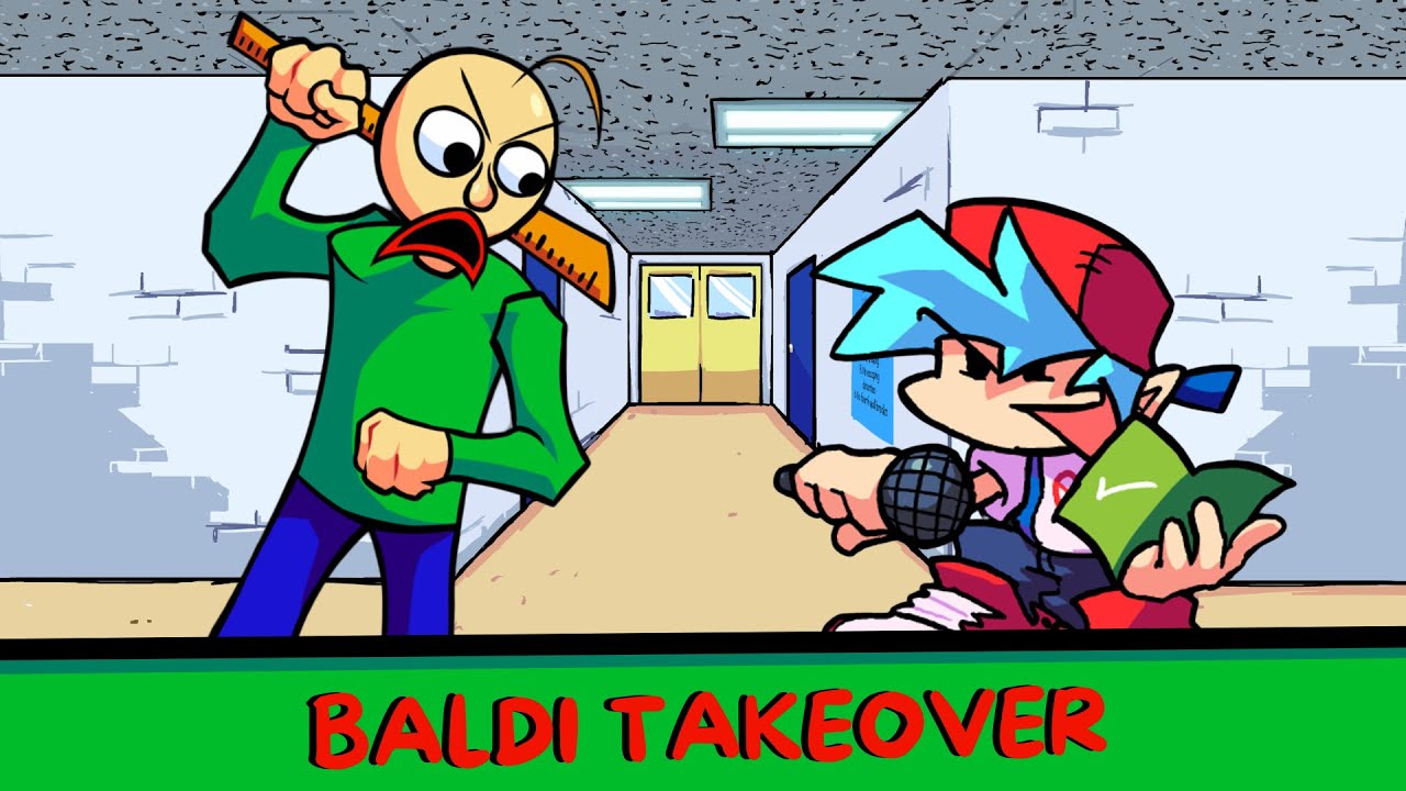 BALDI'S BASICS IN EDUCATION TAKEOVER ~ DEMO [Friday Night Funkin'] - YouTube