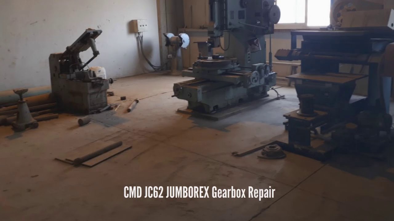 CMD JC62 JUMBOREX Gearbox Repair | GBS International - YouTube