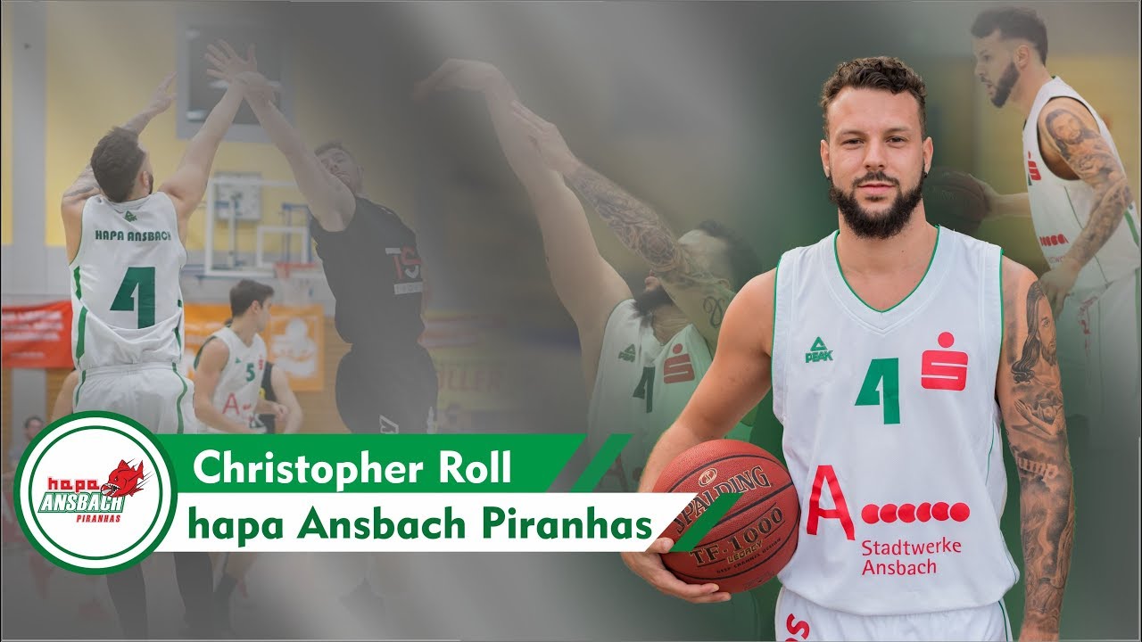 Spielerportrait | Christopher Roll | hapa Ansbach - YouTube