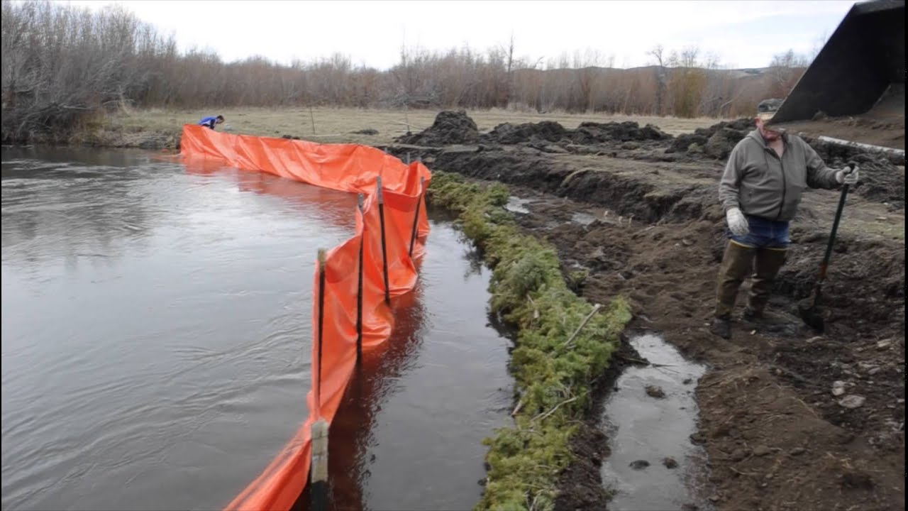 Willow Soil Lift Project on Little Prickly Pear Creek - YouTube