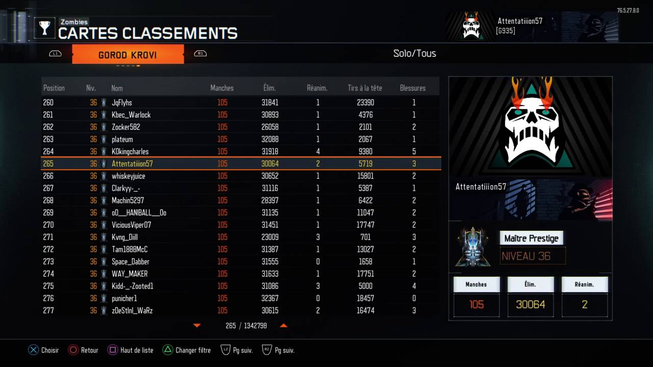 BO3 ZOMBIE 255 MANCHES ZNS - YouTube