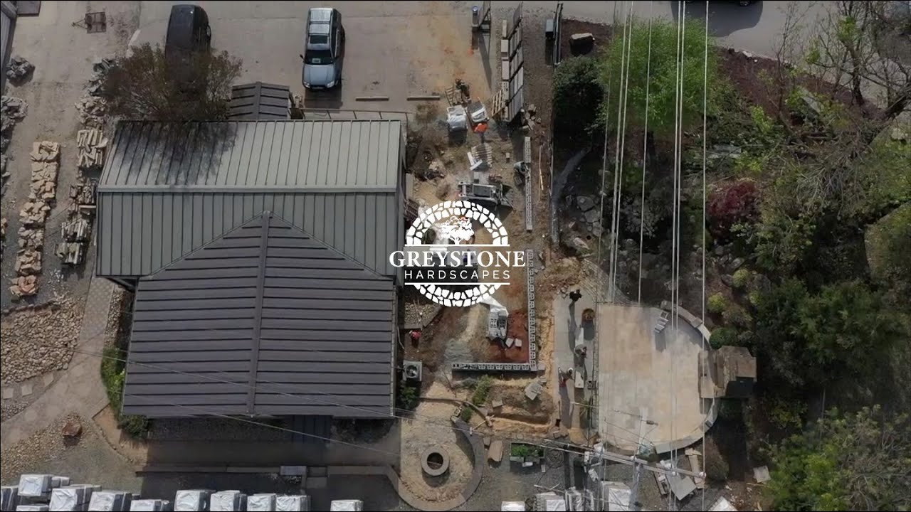 The First Stages of Building a Pool Deck | Greystone Hardscapes - YouTube